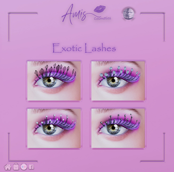 Second Life Marketplace - [Amis] Exotic Lashes (Genus/Omega)